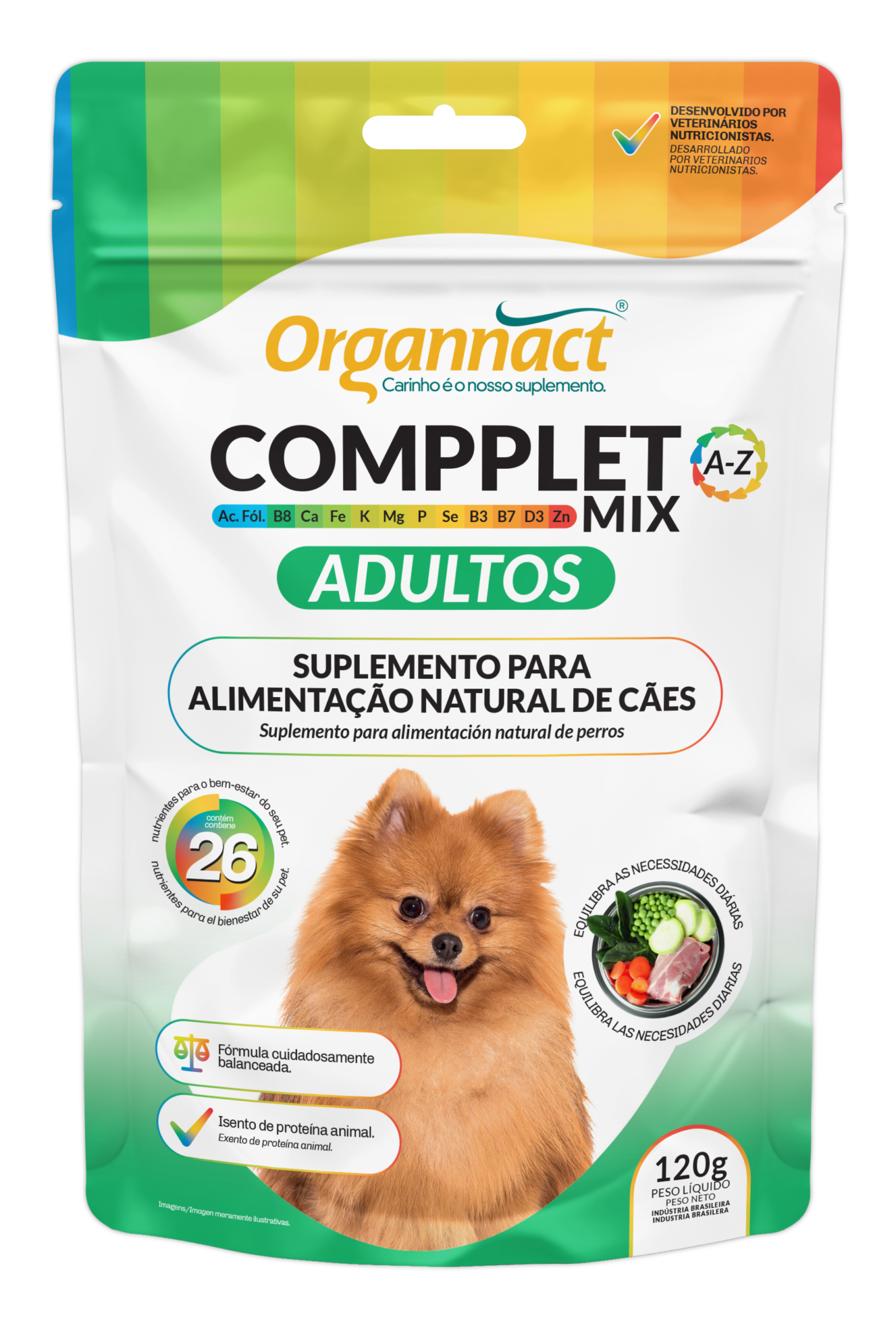 Compplet Mix Adultos: Suplemento para cães adultos