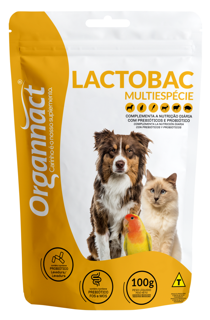 Suplemento para cães: Lactobac Multiespécies